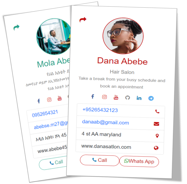 ADBC - Smart Digital Business Card, Resume, and Learning Tools